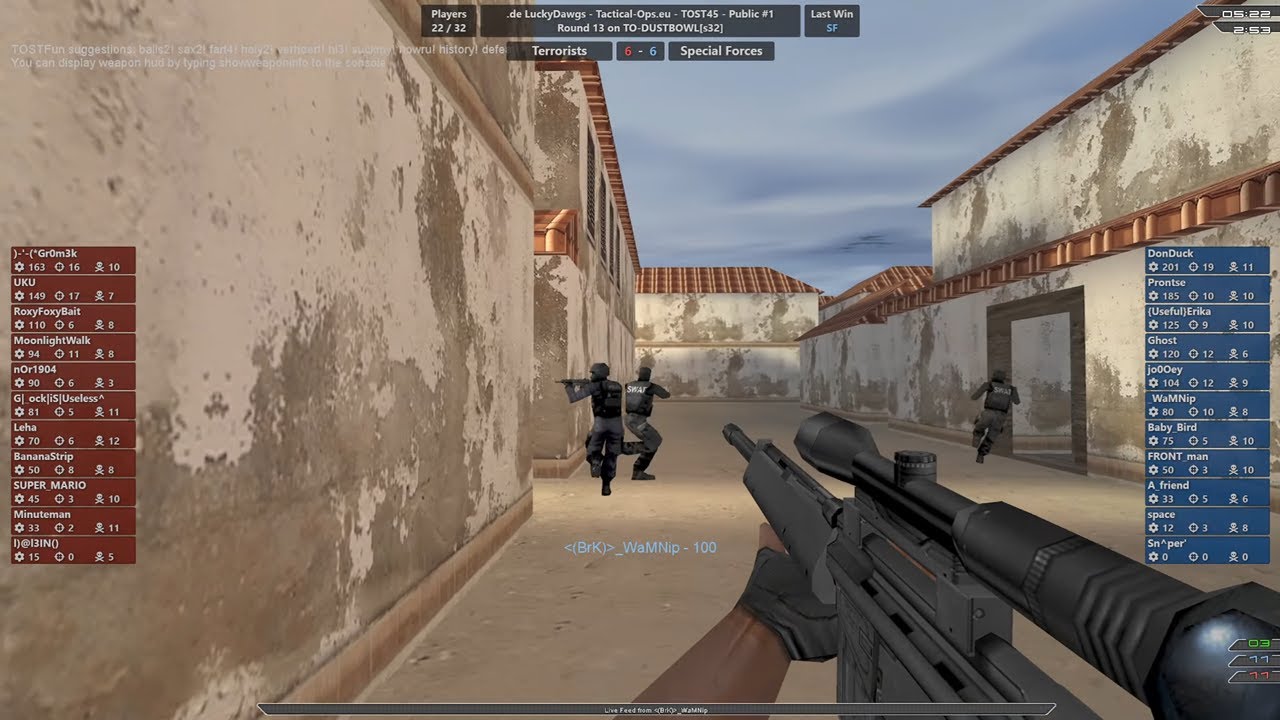 LIVE: Tactical Ops Multiplayer - Assault On Terror - UT99 - Links In ...