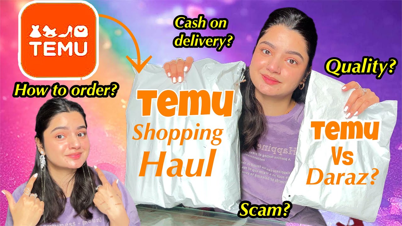 MY TEMU EXPERIENCE (Temu Shopping Haul) - YouTube