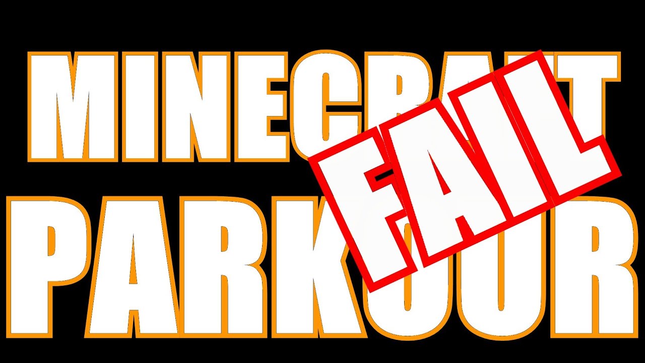 Minecraft Parkour Fail Part 1 Youtube