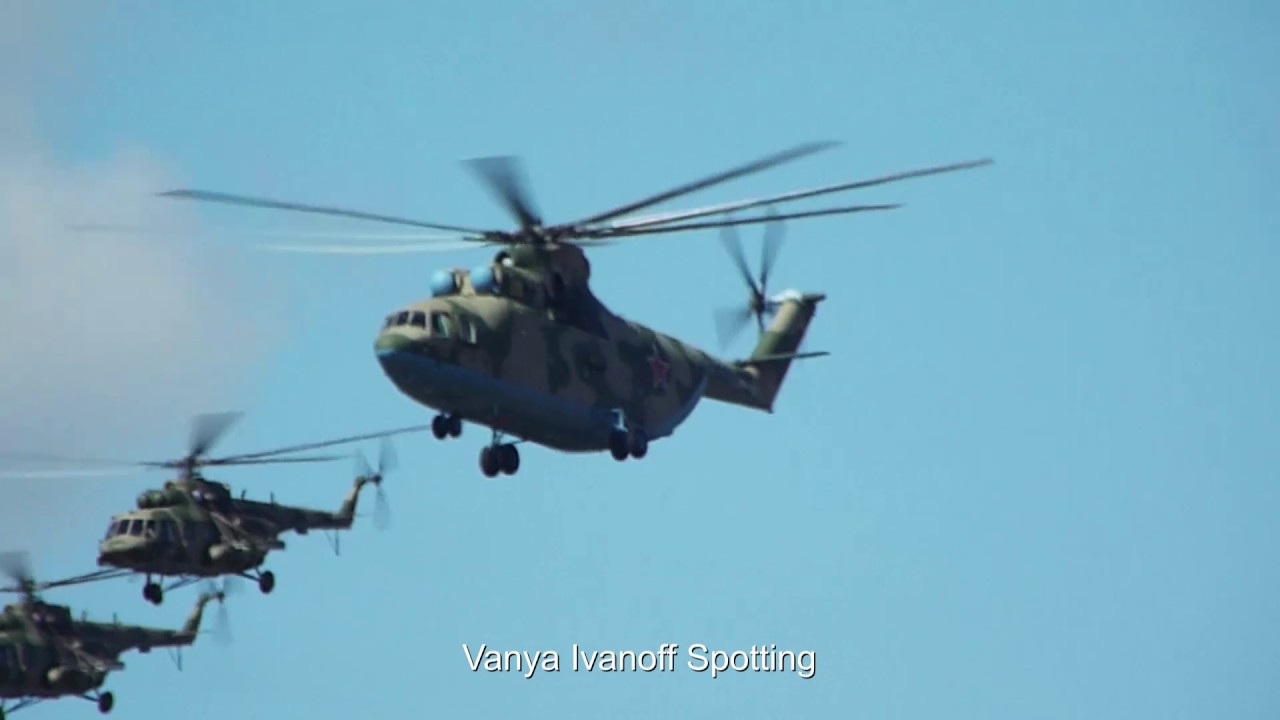 RuAF Mil Mi-26 worlds largest helicopter - YouTube