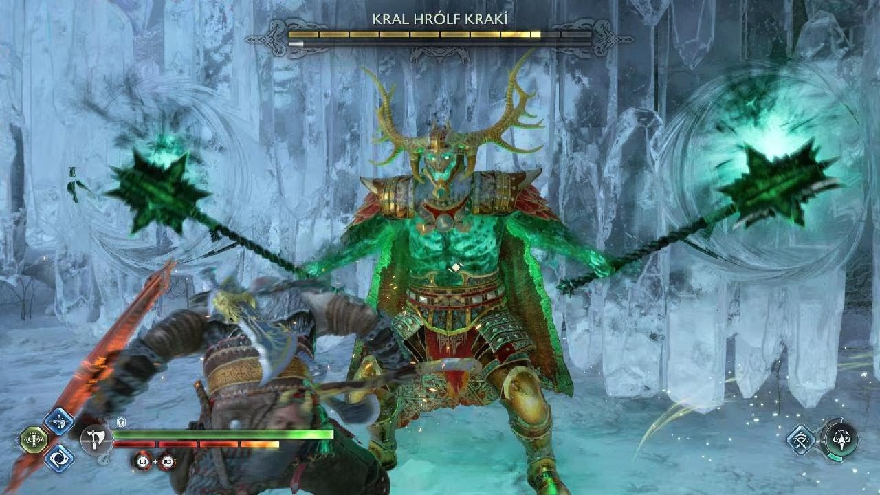 God of War Ragnarök KING HROLF KRAKI - YouTube