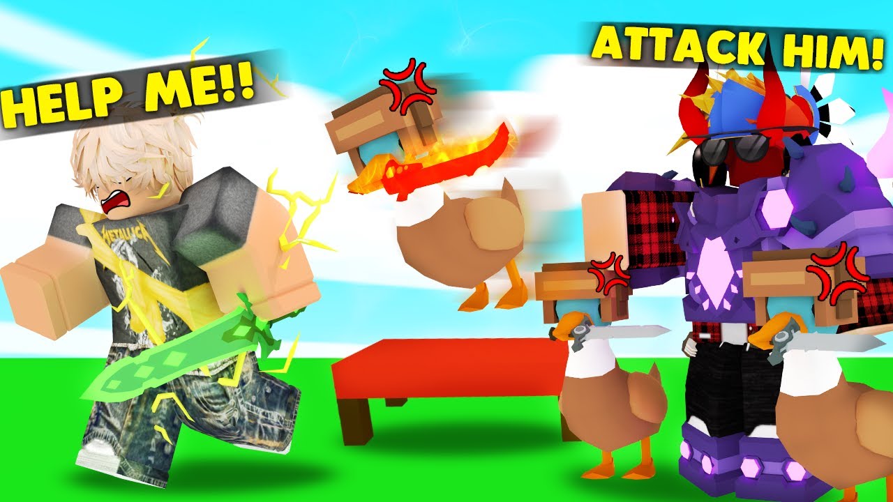 I ENCHANTED 20+ DUCKS, And I Made Them ANGRY... (ROBLOX BEDWARS) - YouTube