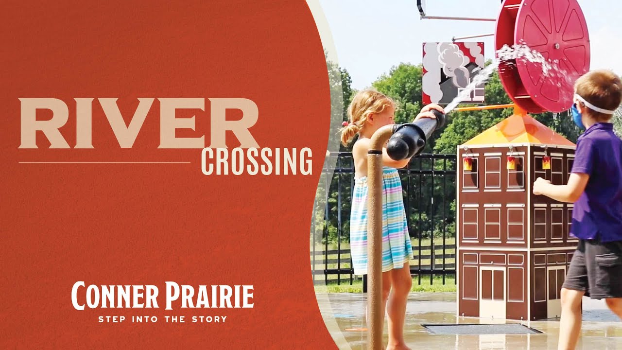 Conner Prairie - River Crossing - Experience Area - YouTube