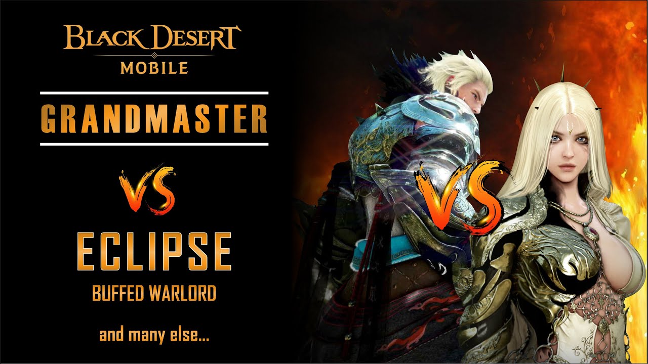 BDM _ Striker Grandmaster VS Eclipse and Many Others Black Desert ...