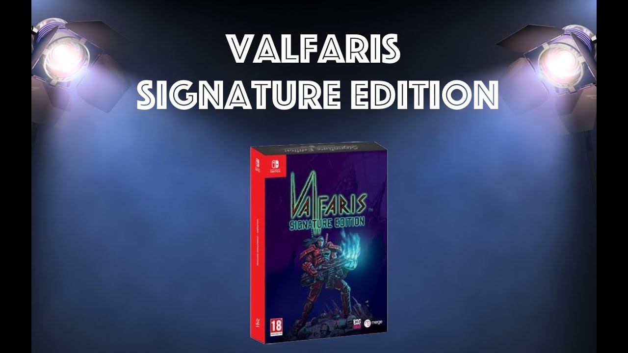 Valfaris: Signature Edition Switch - Unboxing - YouTube