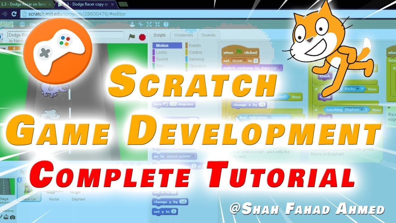 Make 2D Games easily 2019 using Scratch Game Development Tool ...