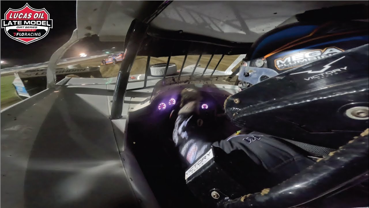 Lucas Oil Late Model Dirt Series | #93 - Carson Ferguson - Feature | 34 ...