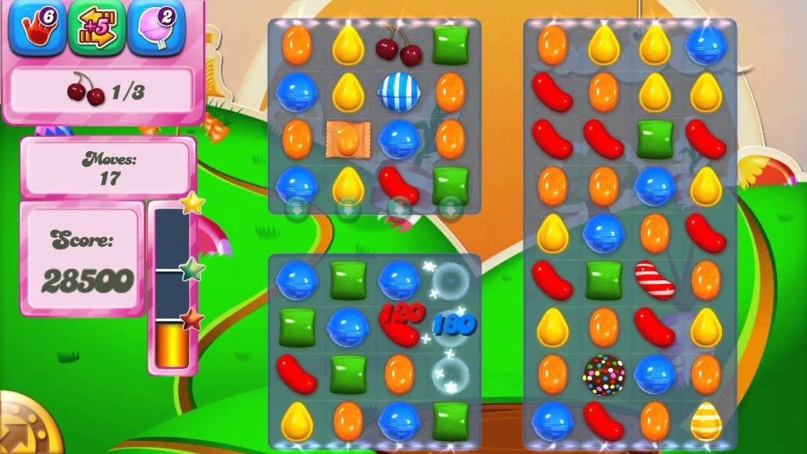 Candy Crush Saga Level 76 - Game Probers - YouTube