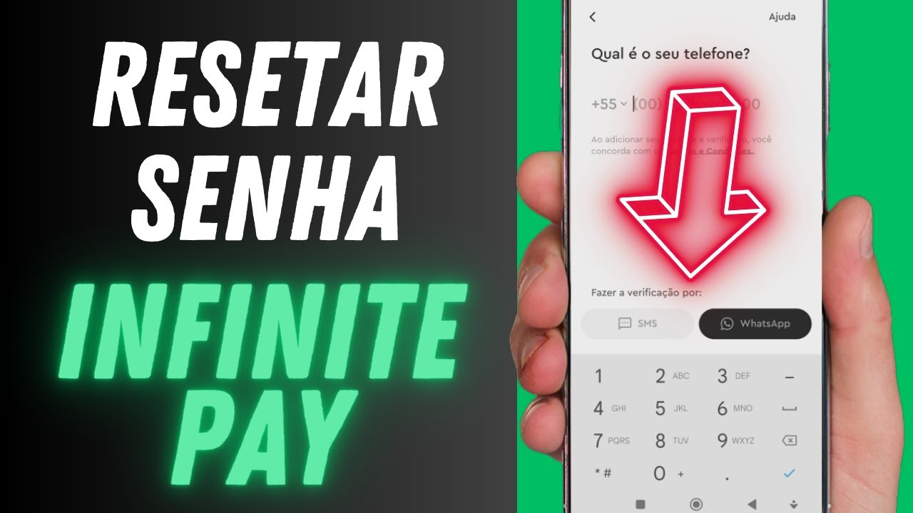 RESETAR SENHA DE ACESSO DO INFINITYPAY | PASSO A PASSO! - YouTube
