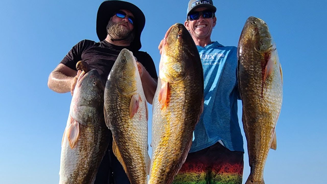 Here It's LEGAL to Keep BULL REDS & Red Snapper + How To Save Money On ...