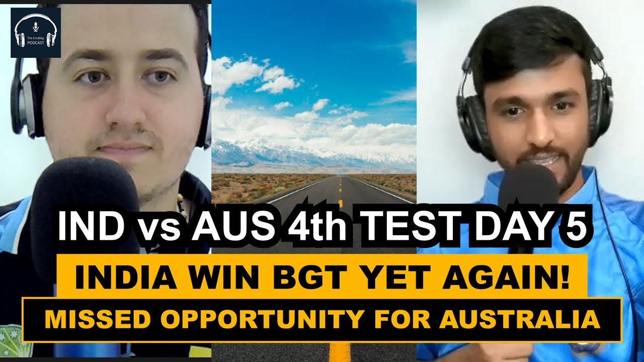 BGT 2023 IND vs AUS 4th Test Day 5: India win the series and a WTC ...