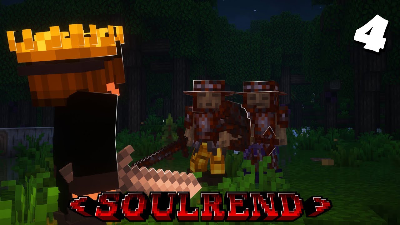 BANDIDOS OSCUROS y PROGRESO en MINECRAFT - Soulrend RPG #4 - YouTube