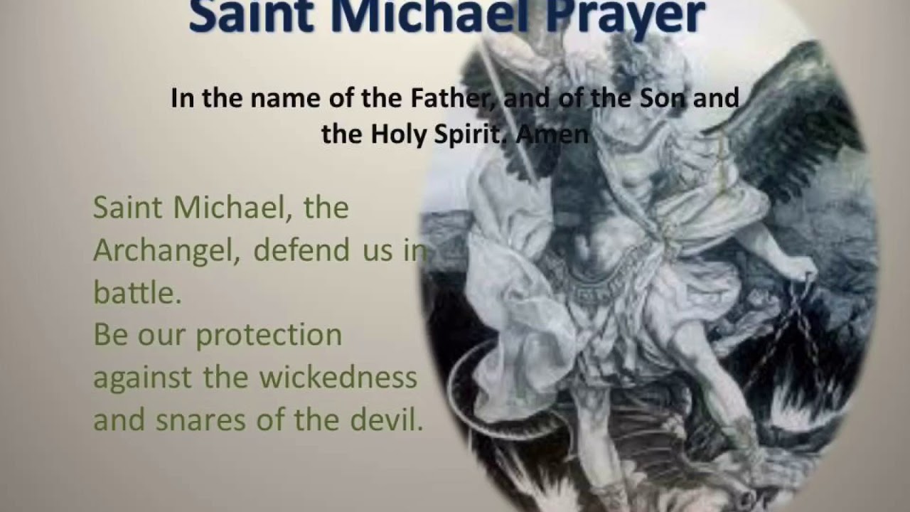 Doa Katolik (Catholic Prayer) - Saint Michael Prayer (Doa kepada Santo ...