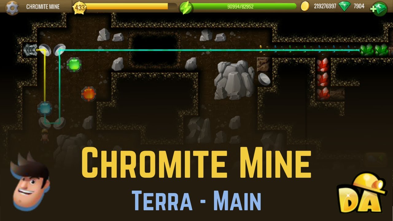 Chromite Mine - #6 Terra Main - Diggy's Adventure - YouTube