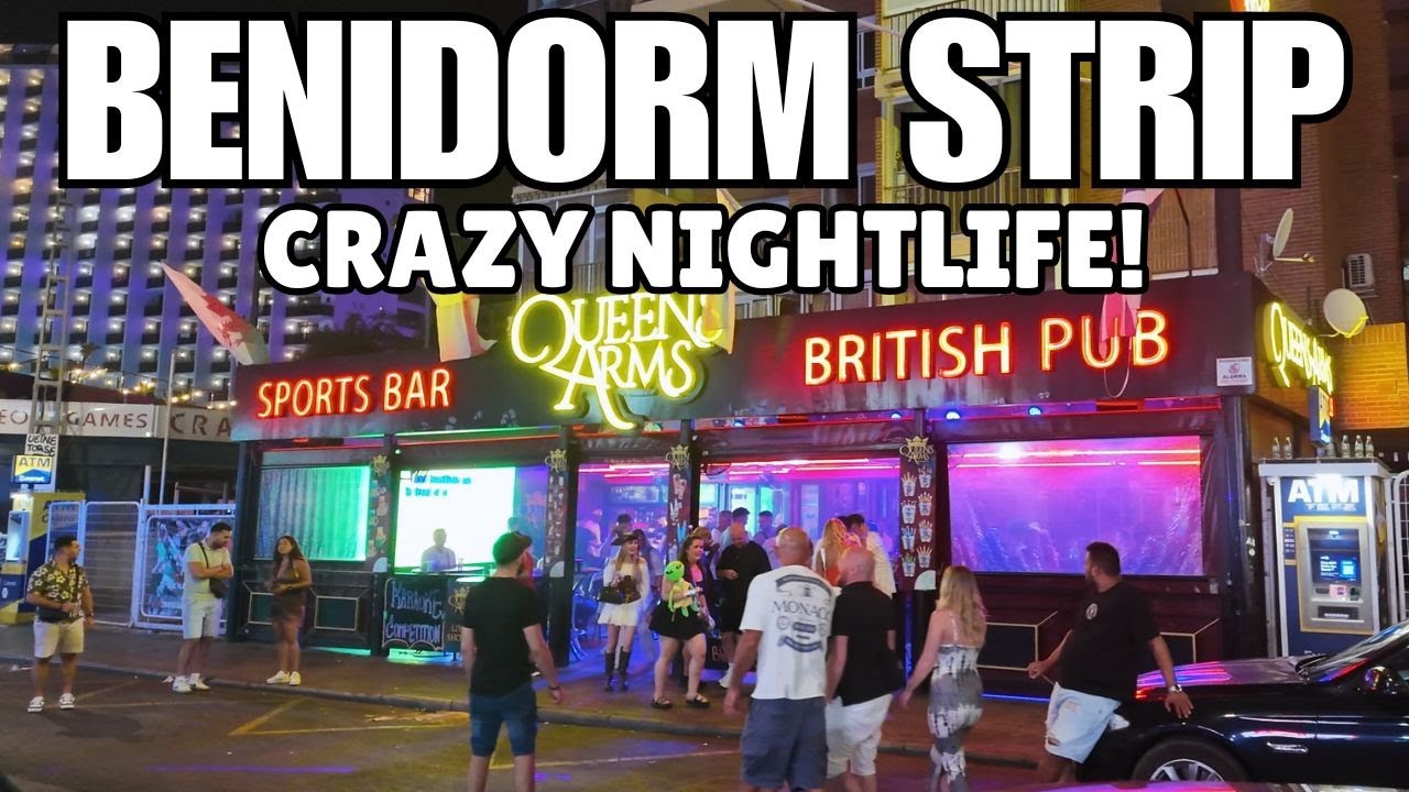 Benidorm Strip is Just CRAZY at Night! 😱 BUZZING Bars, Clubs & Streets ...