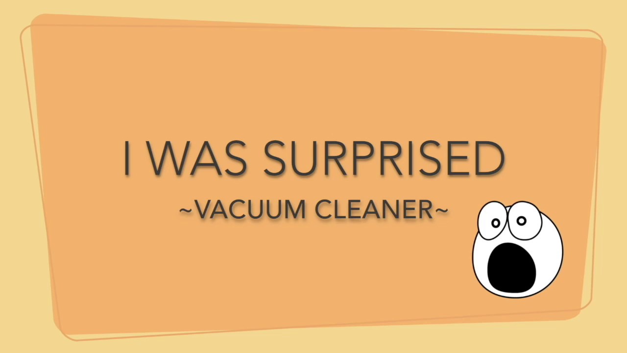 How to make me surprise with vacuum cleaner? - YouTube