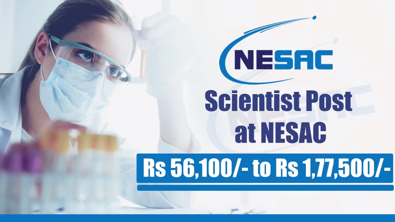 Govt Dept Of Space Life Science NESAC Recruitment - YouTube