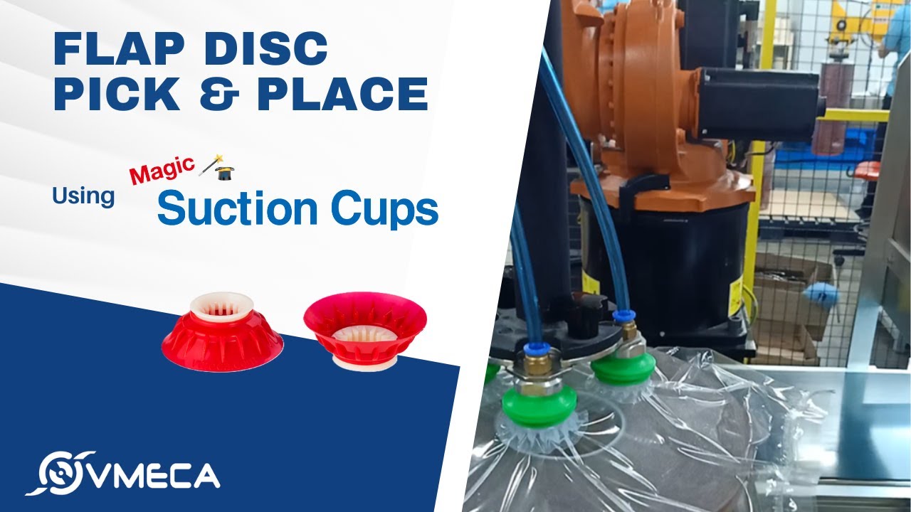Disc Handling with Vacuum Suction Cups | Pick & Place Automation ...