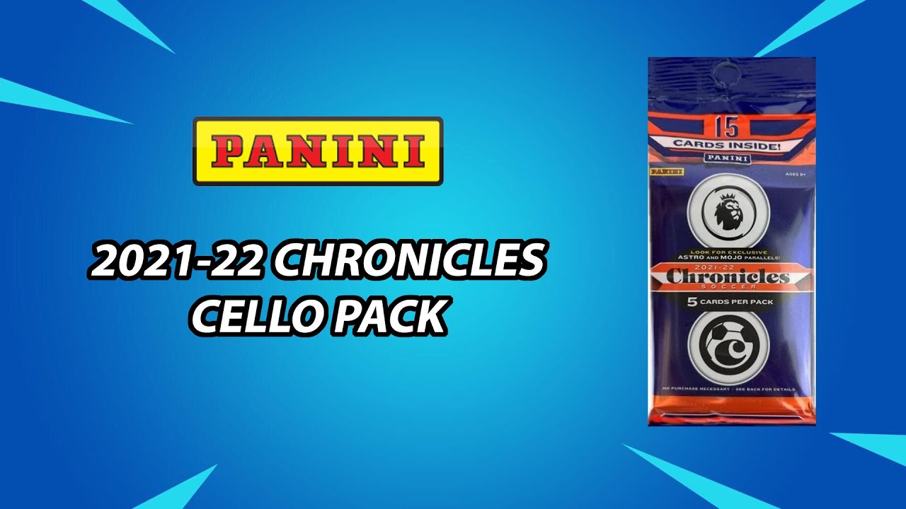 2021-22 Panini Chronicles Soccer Cello Pack Opening - Are the packs ...