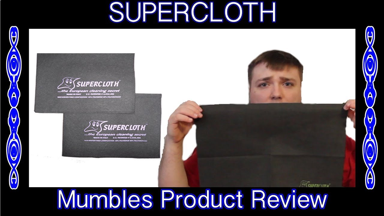 Supercloth || Best Cleaning Cloth Ever? || Mumbles Product Review - YouTube