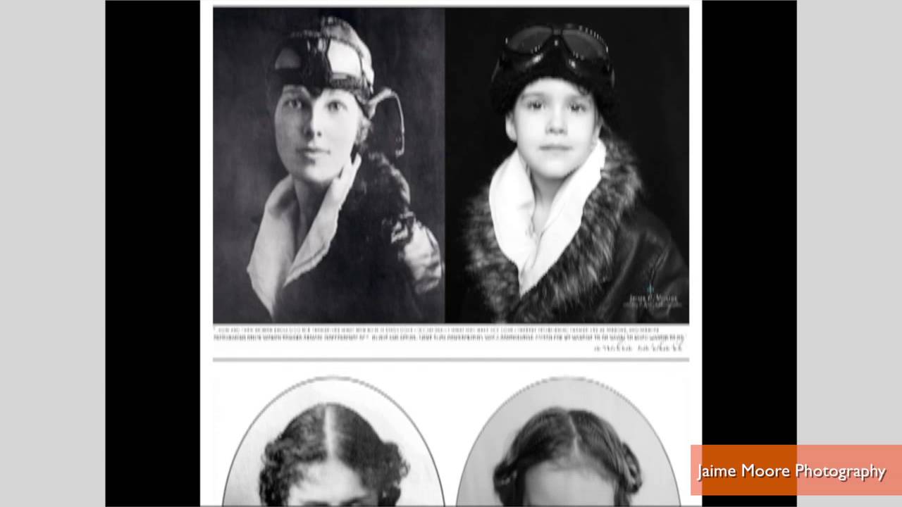 Photographer Uses Daughter to Recreate Iconic Women's Portraits - YouTube