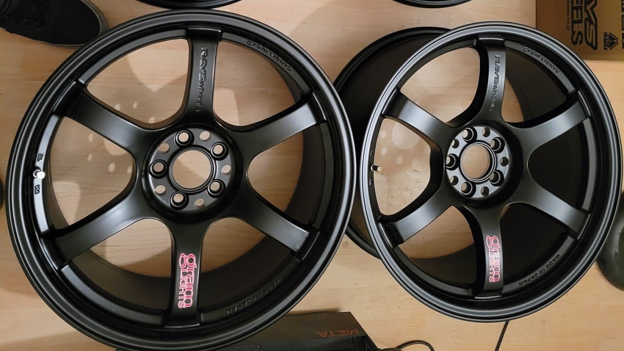 New wheels from vivid racing on the gr86 18x9.5 5x100 38mm 57dr gram ...