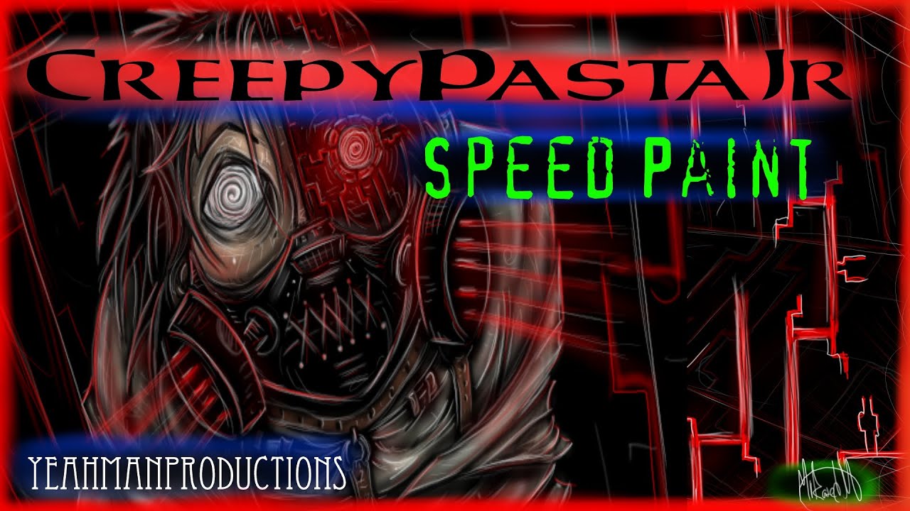 SpeedPaint - CreepyPastaJr - "Insanity" - YouTube