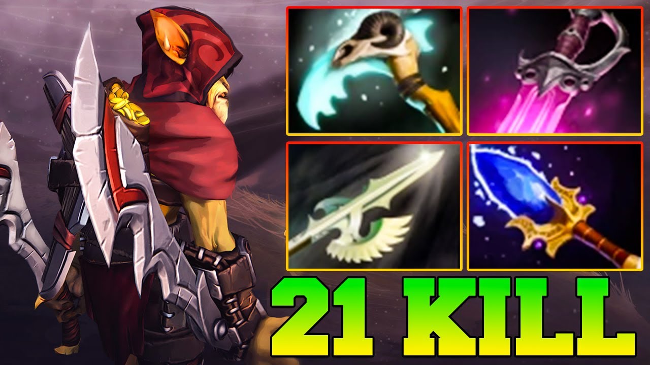 21 Kills Mid Lane Bounty Hunter Dota 2 !! Bounty Hunter Dota 2 Guide ...