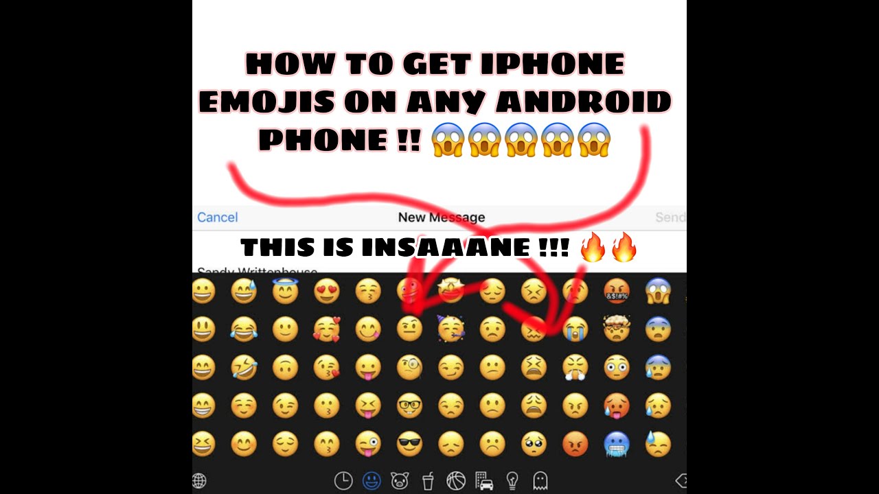 HOW TO GET IPHONE EMOJIS ON ANY ANDROID PHONE YouTube how-to-get-iphone-emojis-on-any-android-phone-youtube