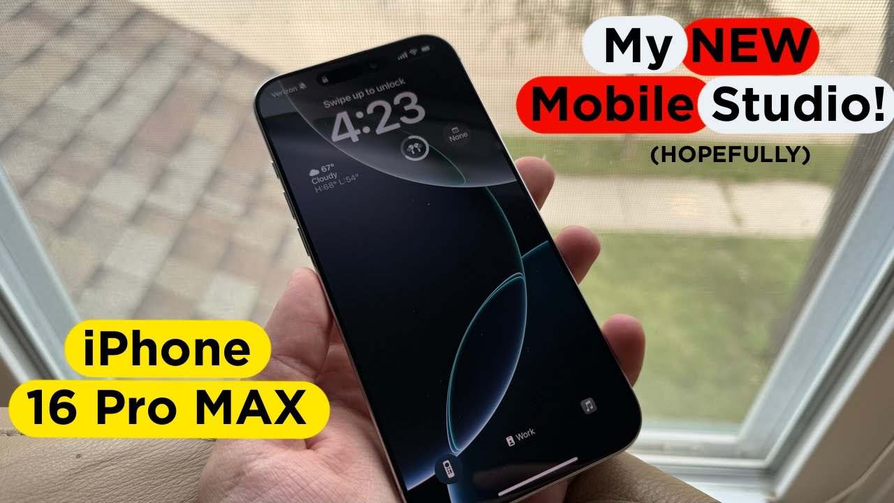 Unboxing with Cameras AND Mic Tests! - iPhone 16 Pro Max - YouTube