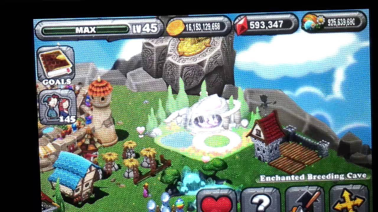 how to get the upgraded breeding cave in dragonvale - YouTube