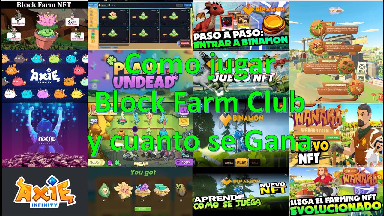 Como comenzar a jugar Block Farm Club - YouTube