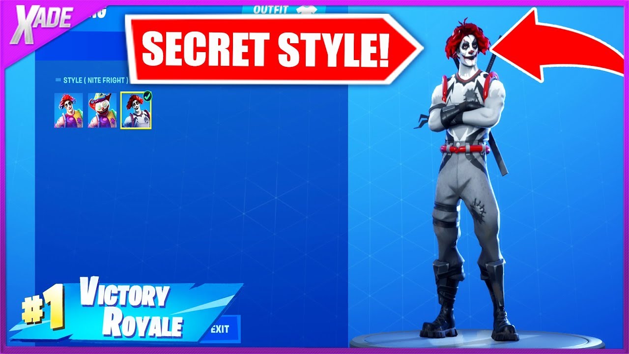 Fortnite added a SECRET STYLE *NITE NITE* skin! - YouTube
