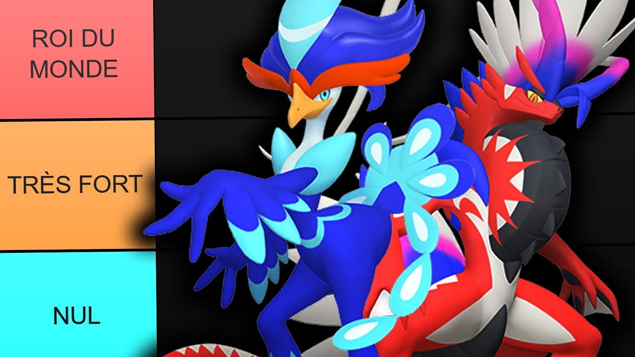 TIER LIST de TOUS LES POKÉMON 9G - Série 1 au Règlement H - YouTube