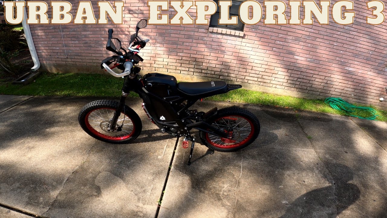 72v Sur Ron Urban Exploring 3 - YouTube