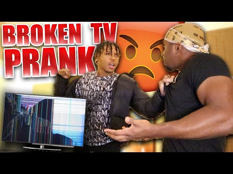 I Broke Your TV Prank on RodneyJJohnson *IT GOT HEATED* - YouTube
