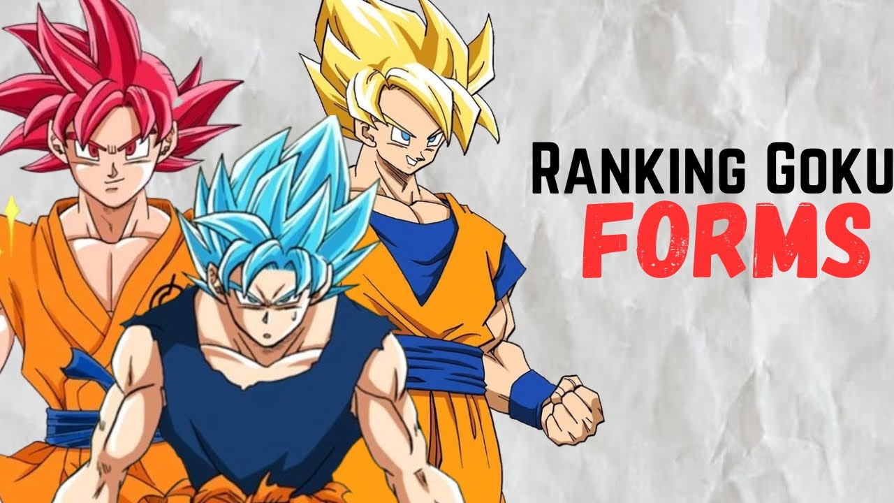 Rating Goku’s forms - YouTube