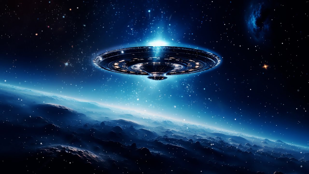 Flying Saucer Sleeping Quarters | White Noise | Relaxing Sounds of ...
