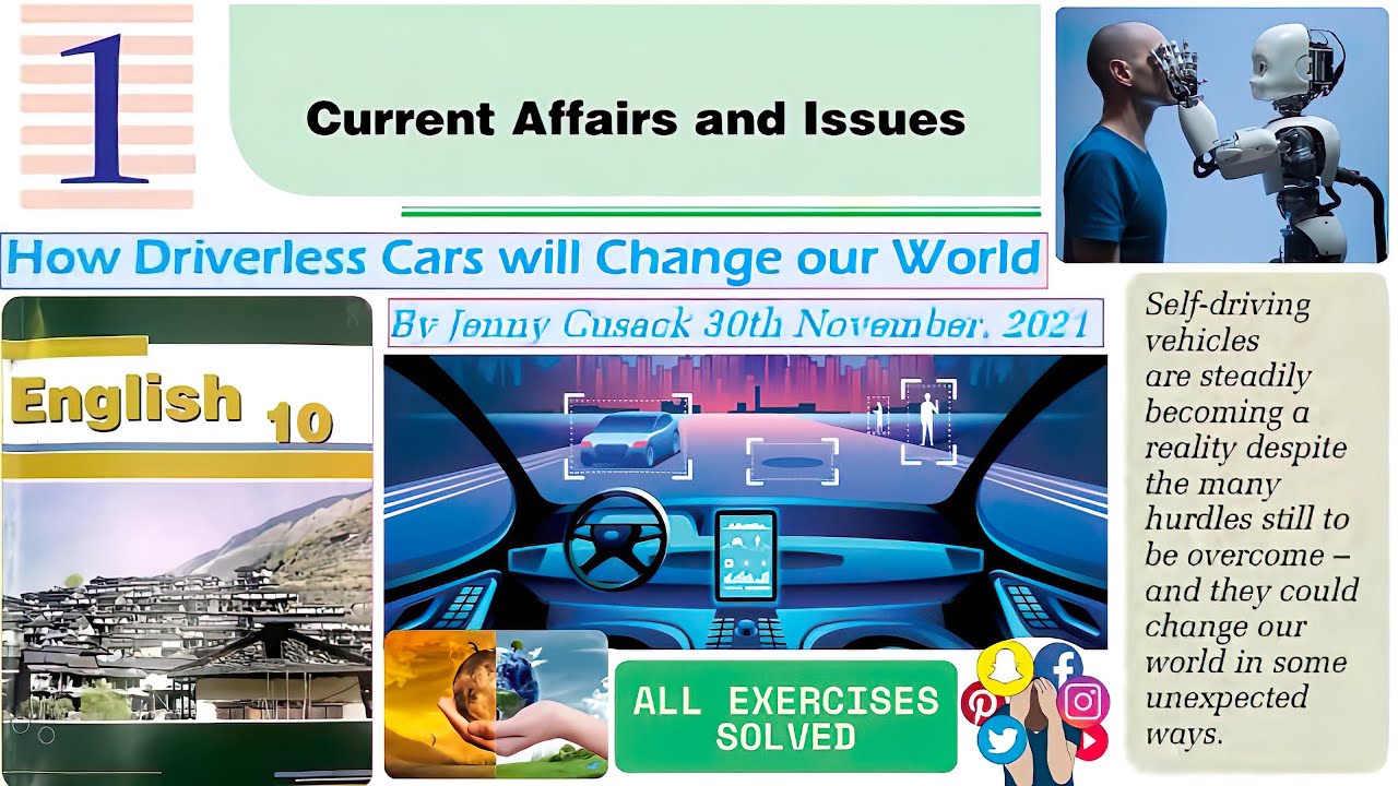 Solution of Class 10 English Unit 1 Reading I – How Driverless Cars ...