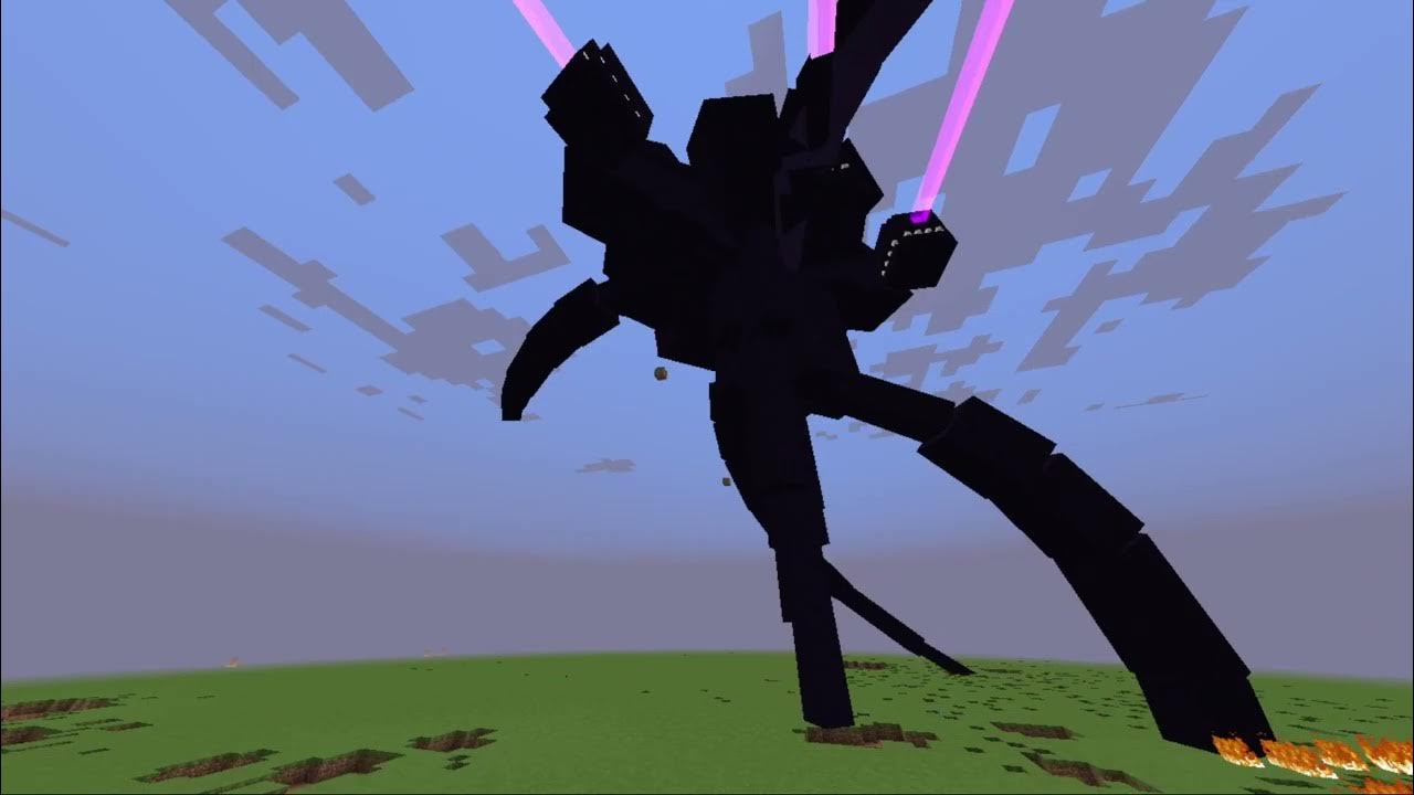Wither Storm Evolution Engender Version In Minecraft Youtube