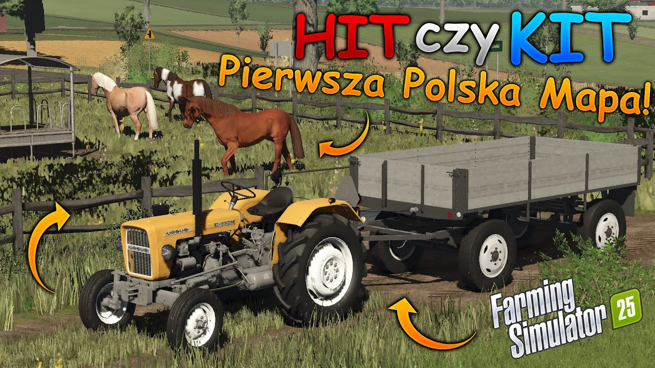 Pierwsza Polska Mapa W FS 25 | Czy jest coś warta ?? | "Sprawdzanie ...