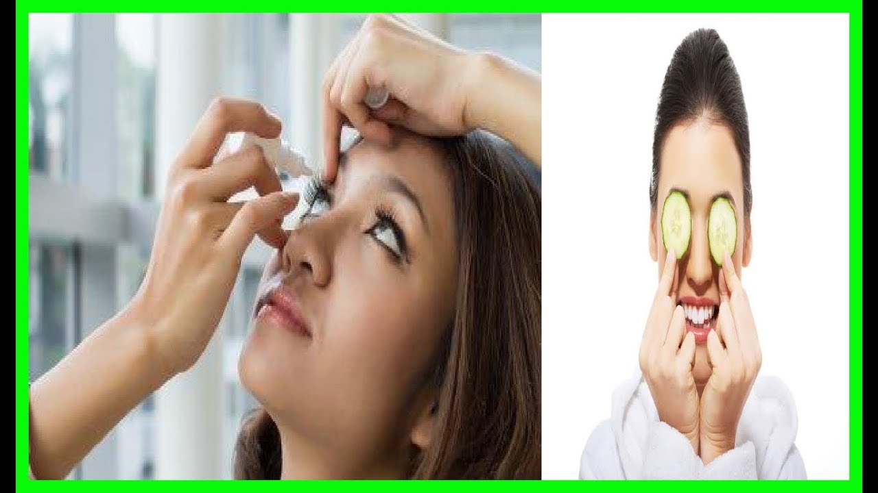 Cómo refrescar los ojos irritados con 5 soluciones caseras - YouTube