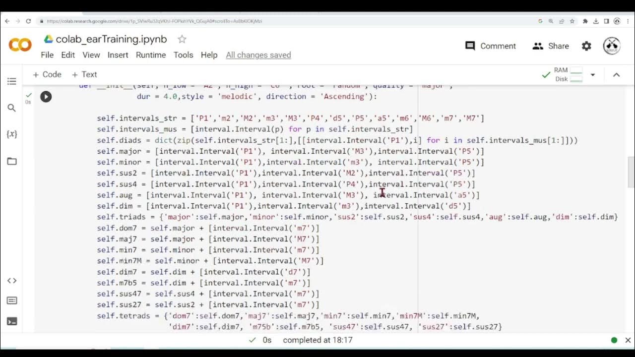Eartraining Class Python Tutorial Musical Intervals And Chords Ear Training Youtube