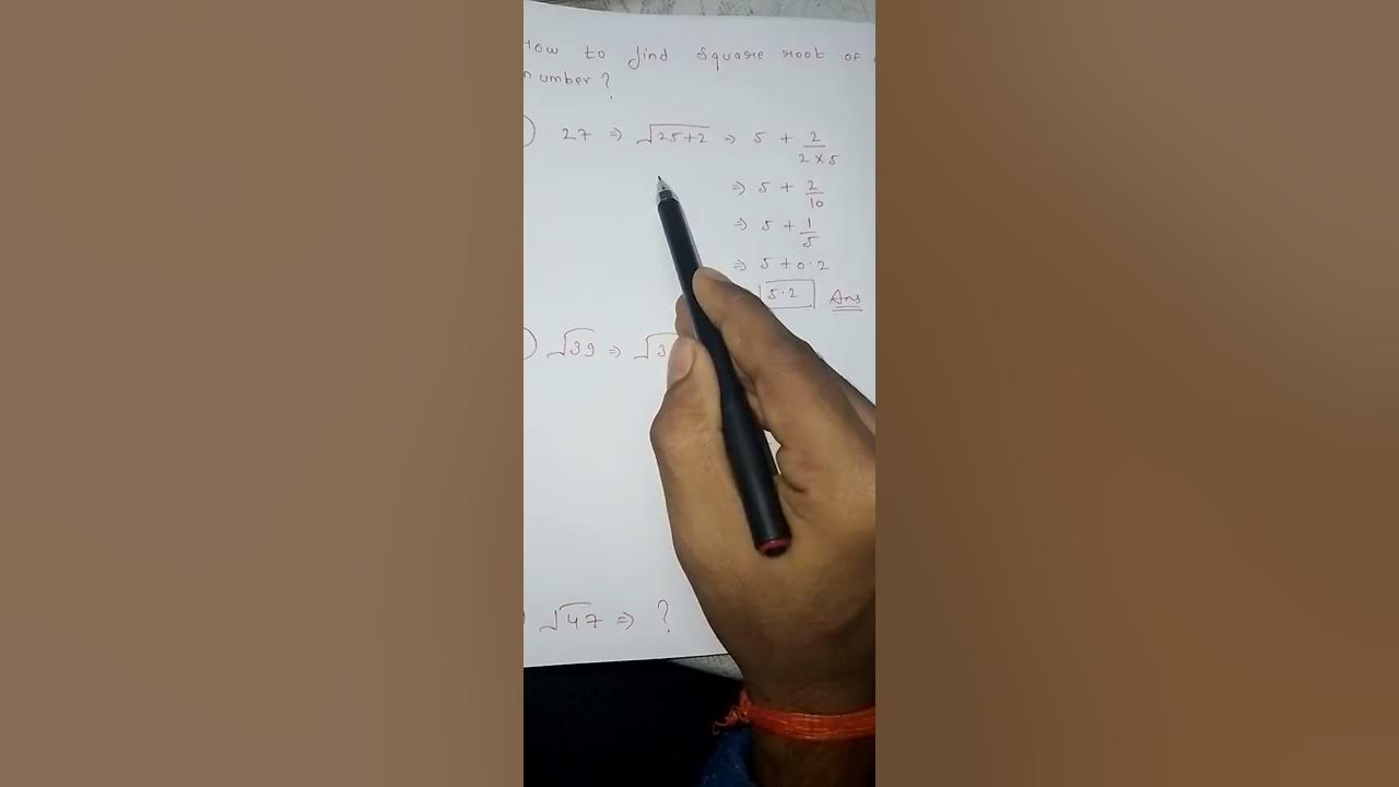 How To Find Square Root Of Any No YouTube how-to-find-square-root-of-any-no-youtube