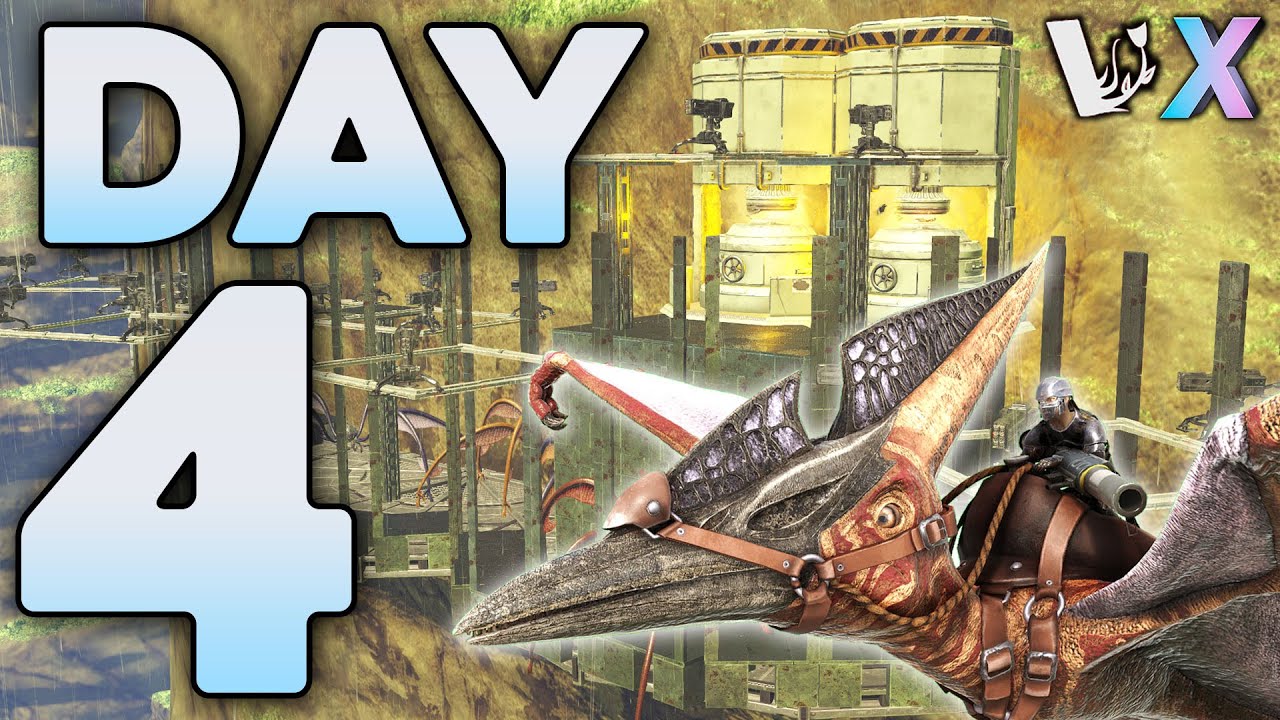 Trike Raiding a Hidden Cliff Base for DINO LINES! - ARK PvP - YouTube