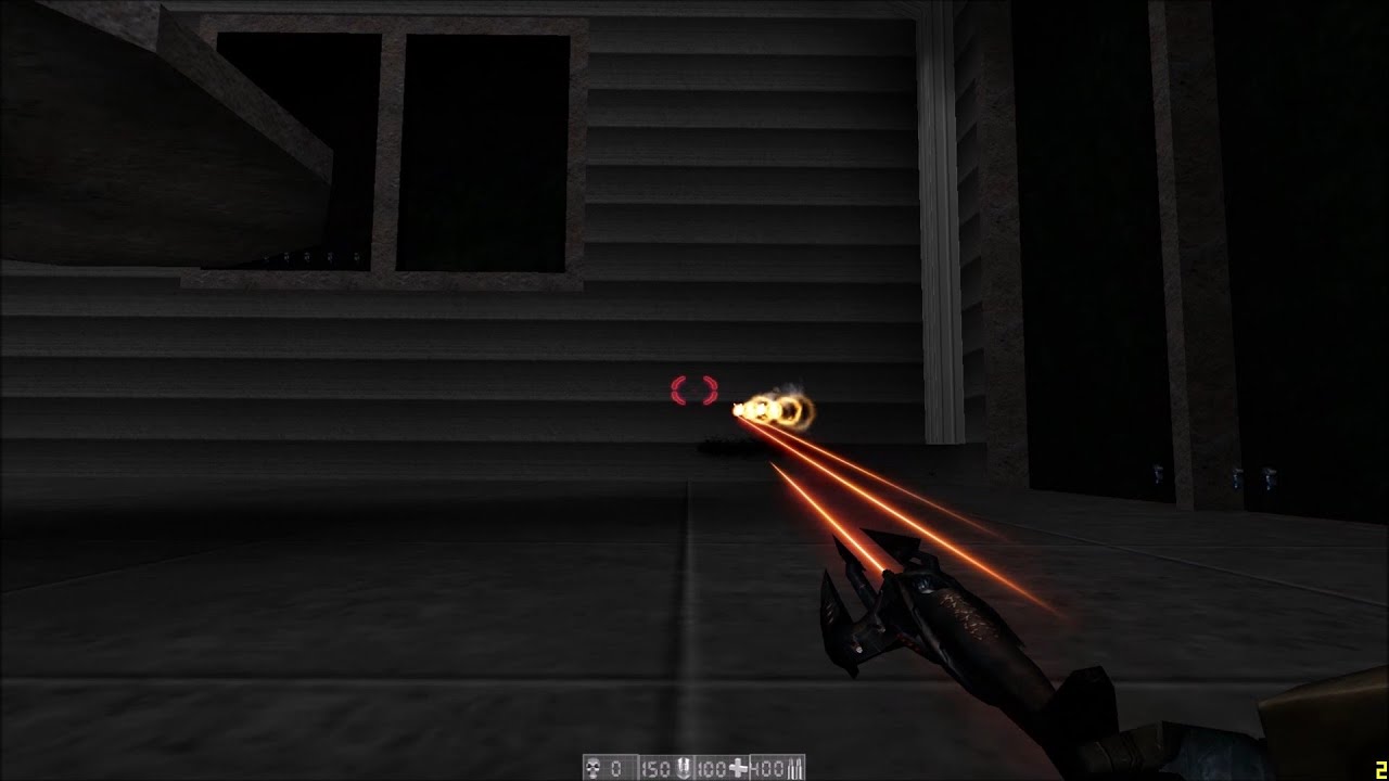 beam and particles combined - bloom test - unreal engine 1 - YouTube