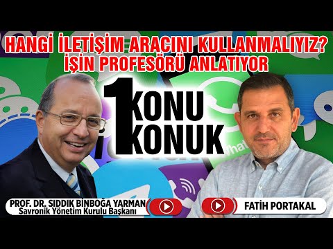 HANGİ İLETİŞİM ARACINI KULLANMALIYIZ? DİNLENDİĞİMİZİ ANLAYABİLİR MİYİZ? İŞİN PROFESÖRÜ ANLATIYOR