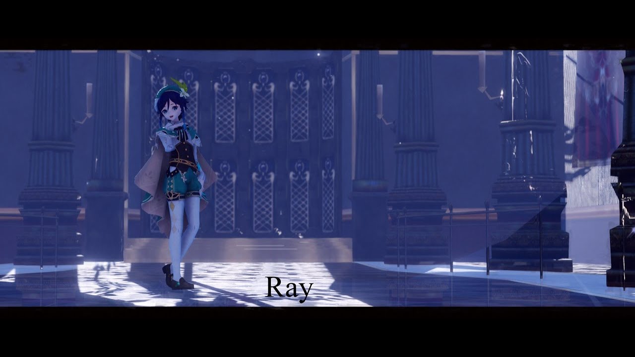 【MMD】Ray 【Venti | Genshin Impact】 - YouTube