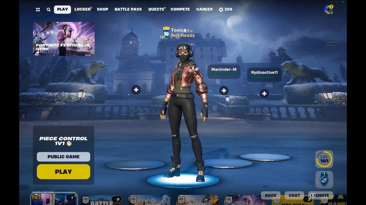 Playing fortnite type in chat if u wanna play - YouTube