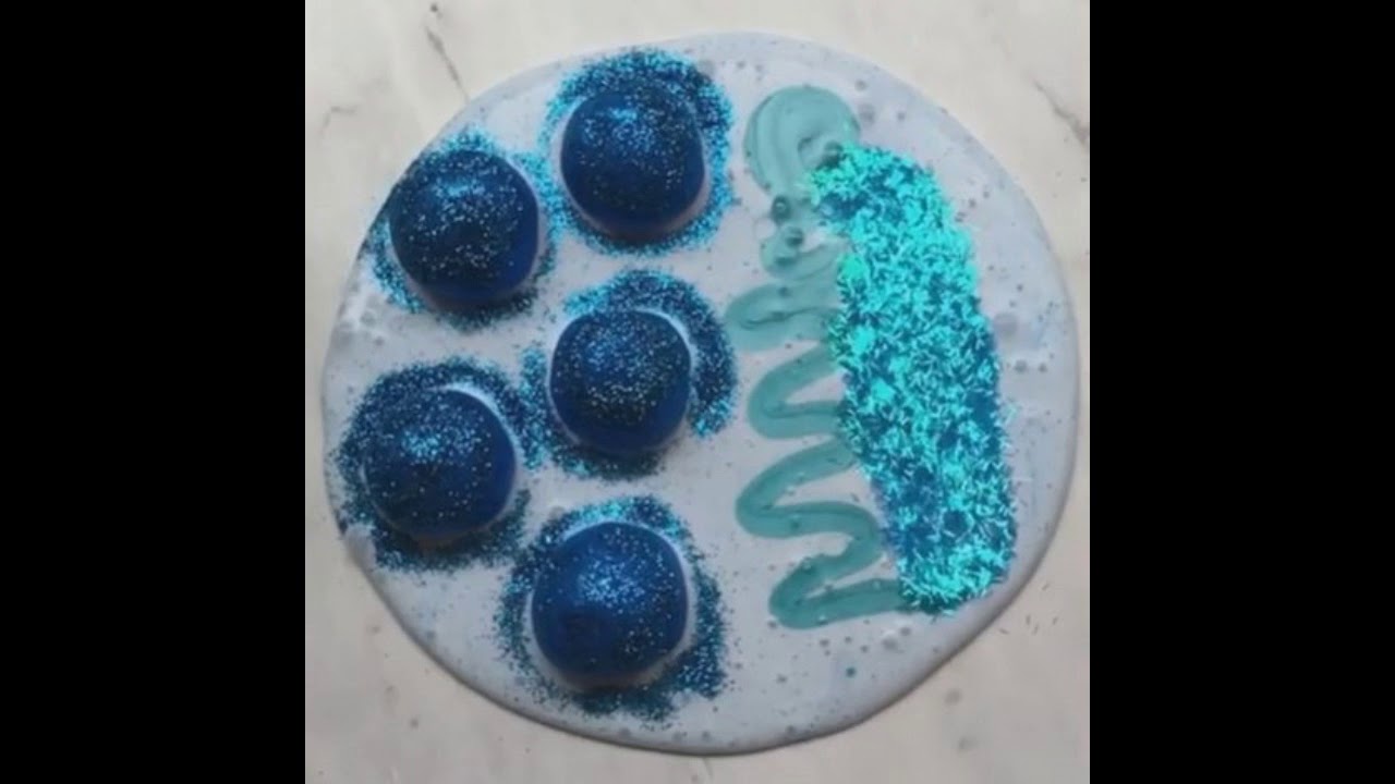 Clay slime mixing - Most satisfying slime ASMR video#1 - YouTube